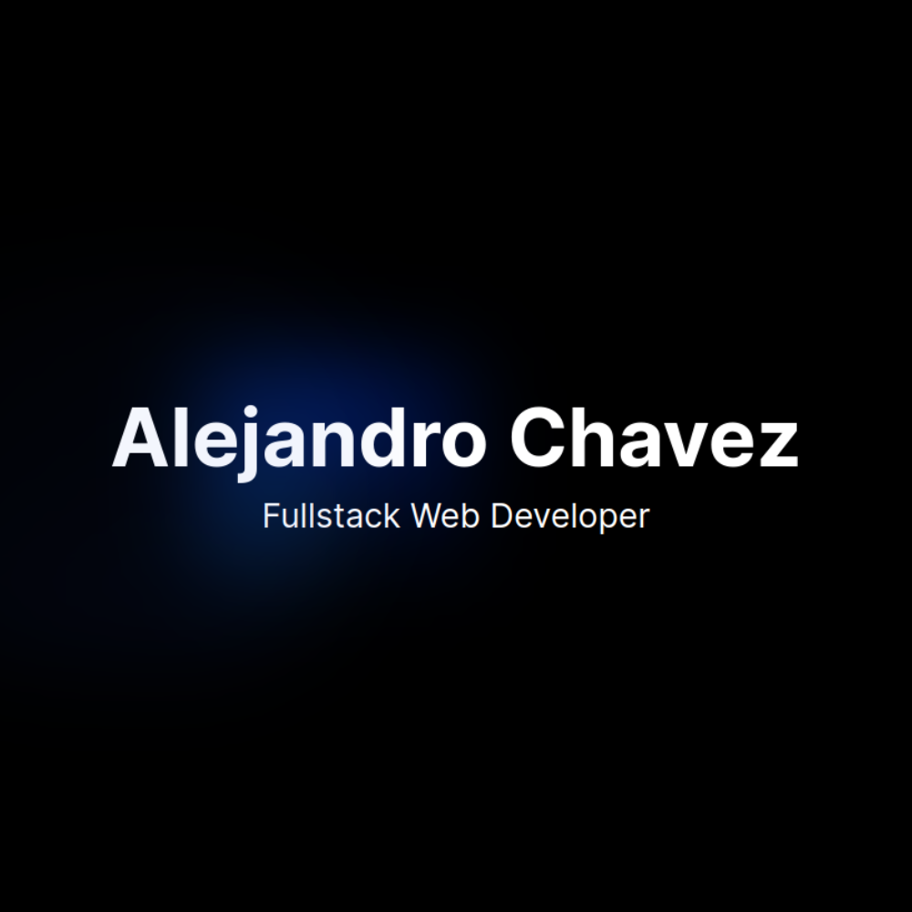 Alejandro Chavez